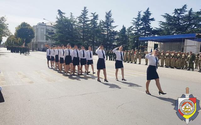 На Театральной площади прошла Генеральная репетиция парада